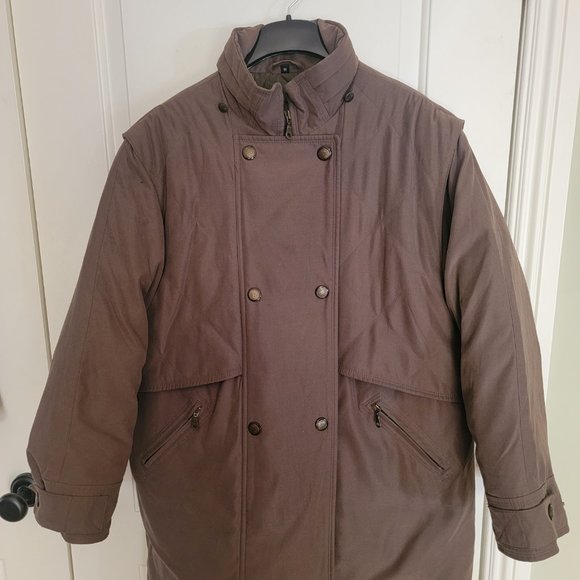 Jackets & Coats | Womens Very Warm And Soft Winter Coat With Hood Brown ...